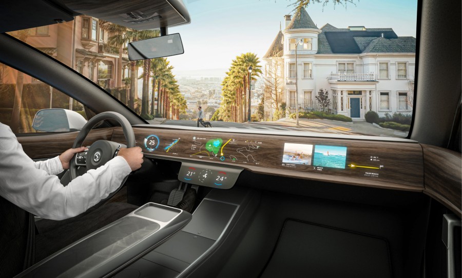 Continental adds 'shy tech' screens, audio to save space, reduce visual ...